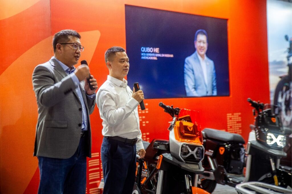 Motos elétricas Yadea Brasil